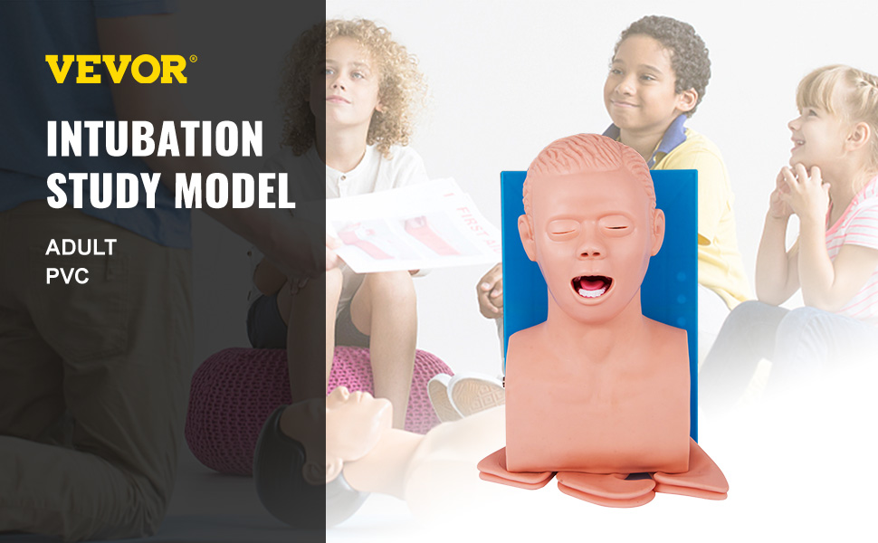 Adult Intubation Manikin Teaching Model Airway Management Trainer ...
