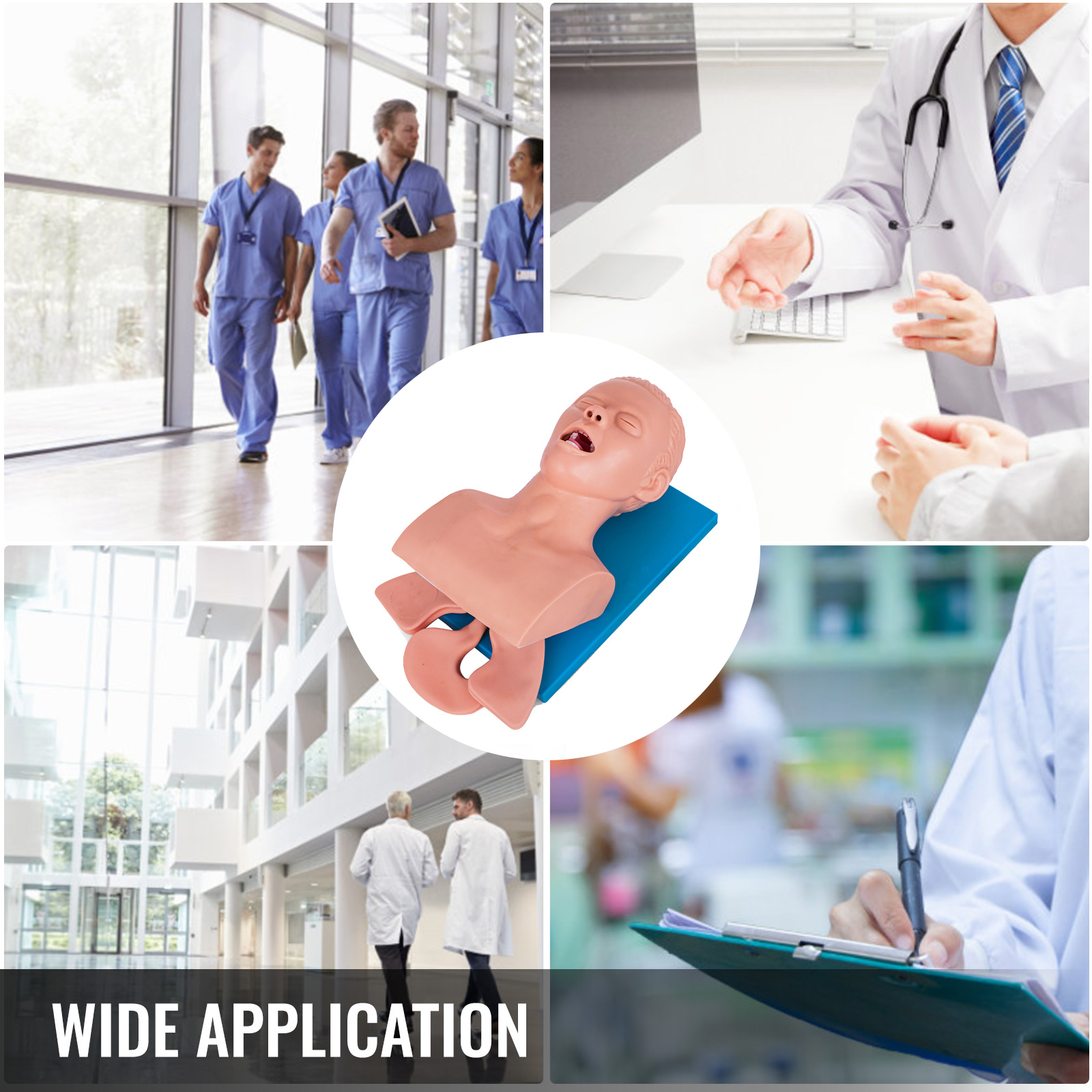 Adult Intubation Manikin Teaching Model Airway Management Trainer ...