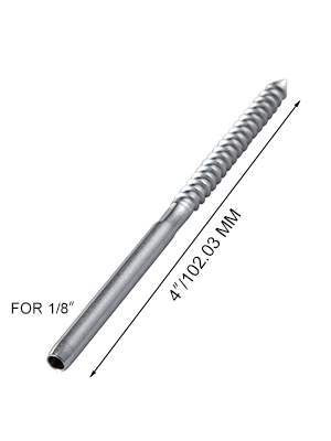 VEVOR 104 Pack Cable Railing Swage Stainless Steel Railing SS316 Hand ...