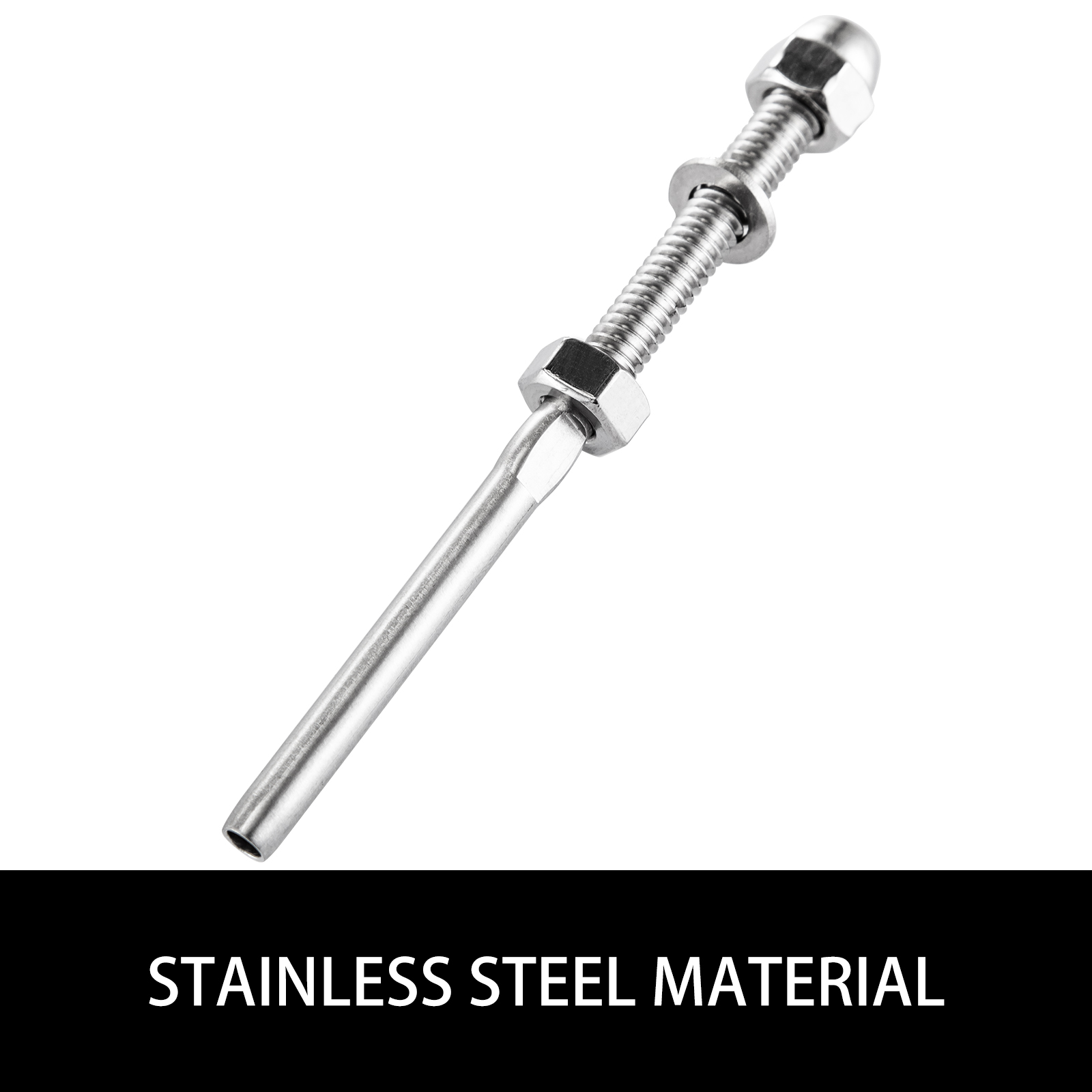 52pack Cable Railing Swage Threaded Stud Tension End Fitting Terminal ...