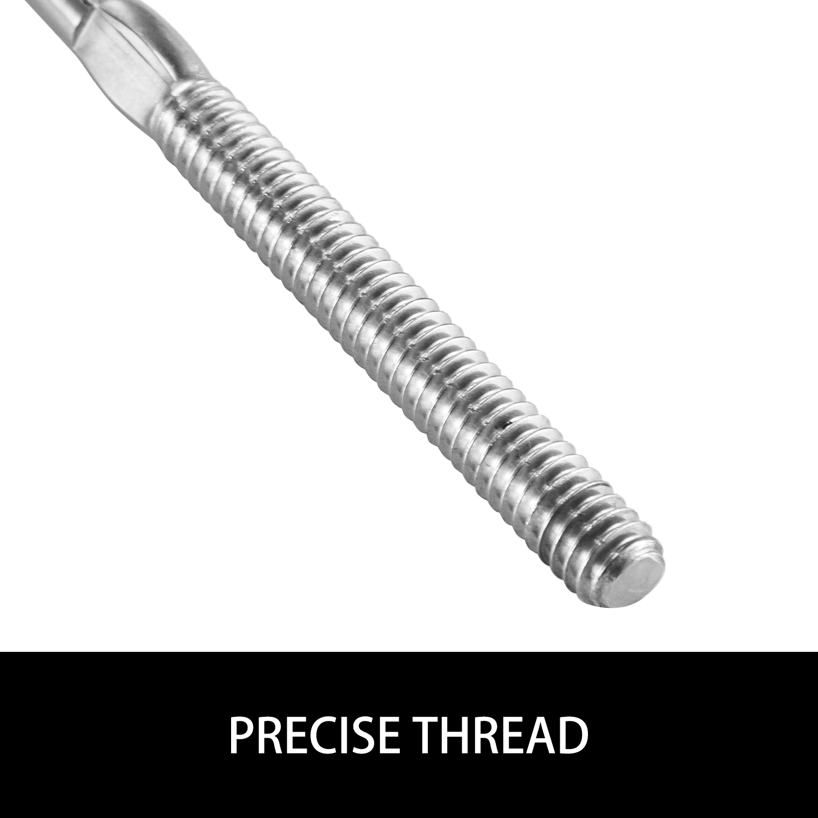 VEVOR 62 Pack Stainless Steel SS316 Hand Swage Threaded Stud Tension ...