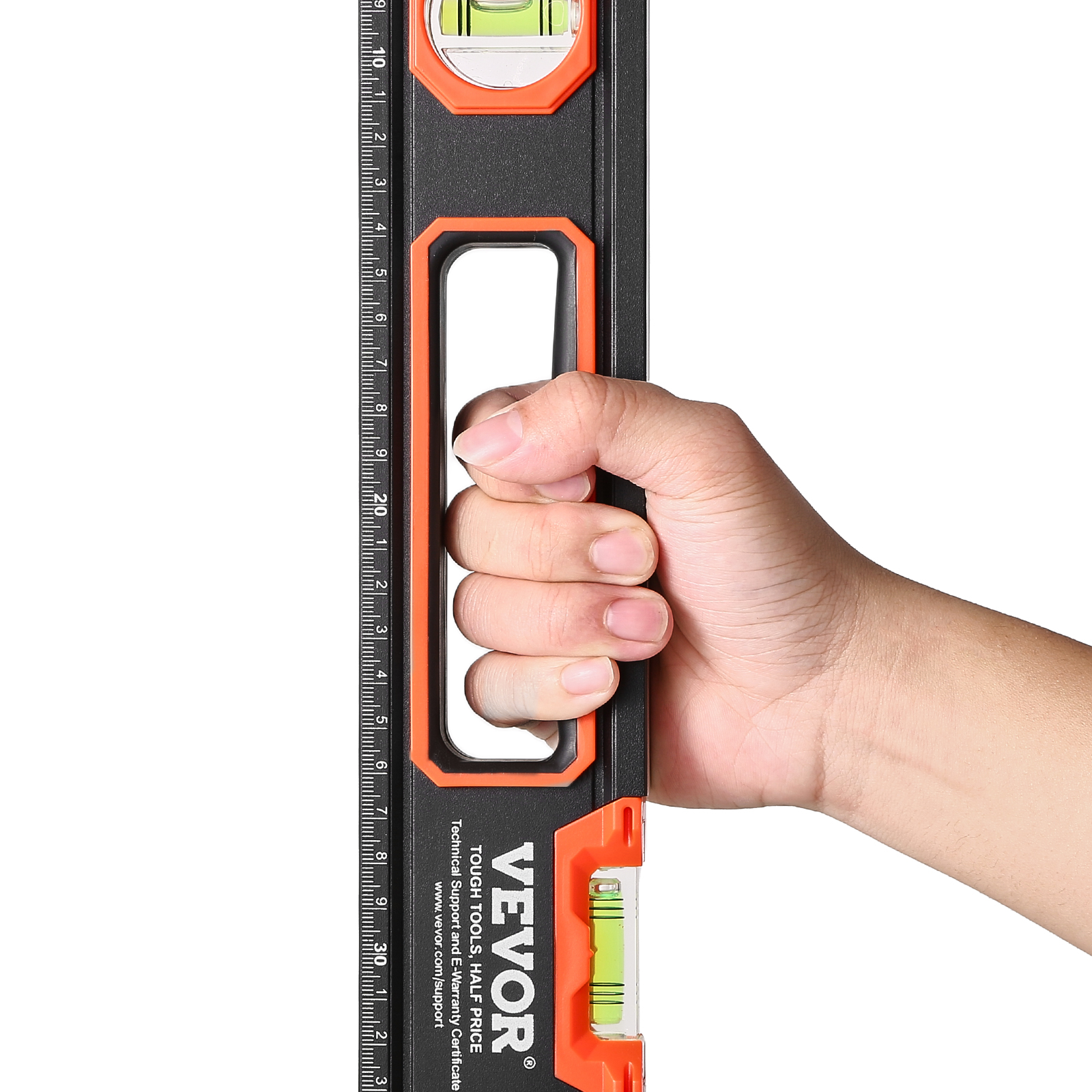 Nivel torpedo magnético de aleación de aluminio de 4 piezas de 48/24/16 ...