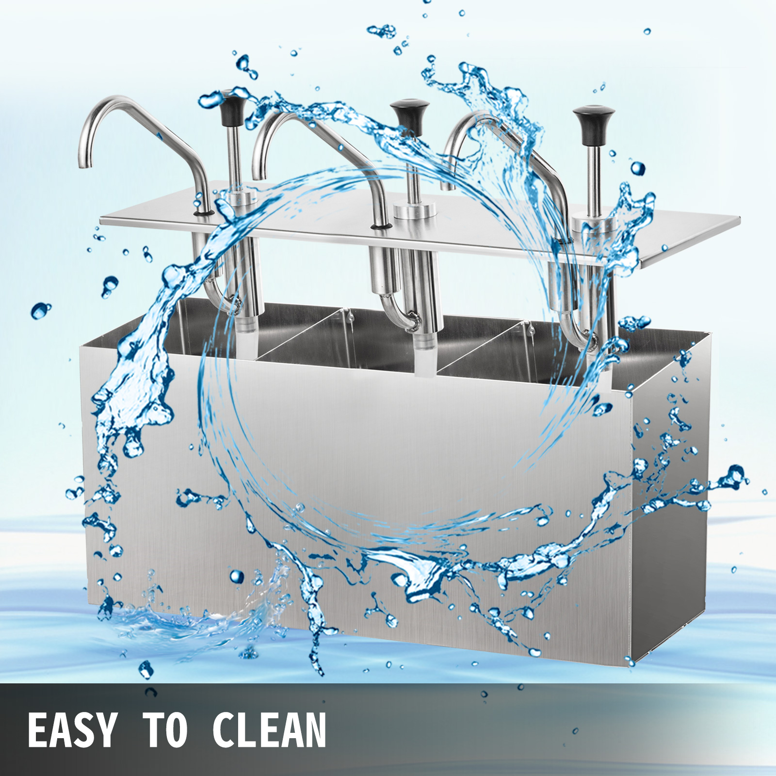 Bomba Dispensadora De Salsa Bomba De Condimentos + 3 Cubos 4l*3 Fácil ...