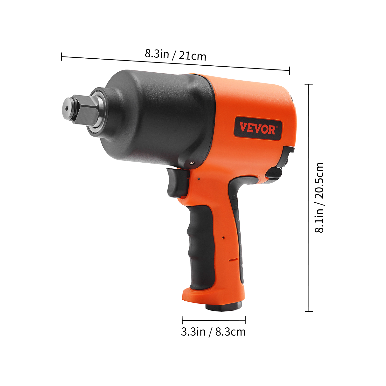 Mophorn Air Impact Wrench, 3/4-Inch Drive Air Impact Gun, Up to 1870ft ...