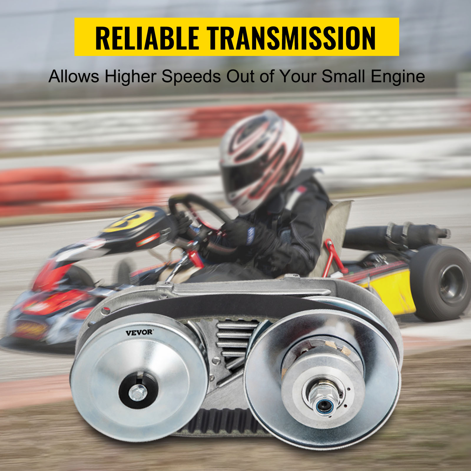 Go Kart Torque Converter Kit Clutch 3/4" Replaces Comet TAV2 30-75 ...