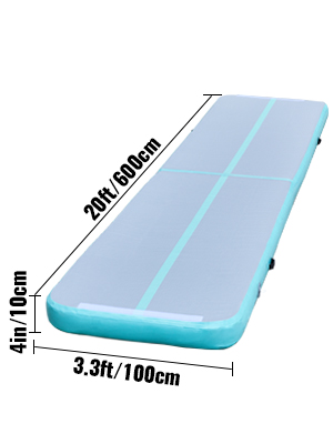Air Track 20ft Airtrack Inflatable Tumbling Gymnastics Mat Training ...