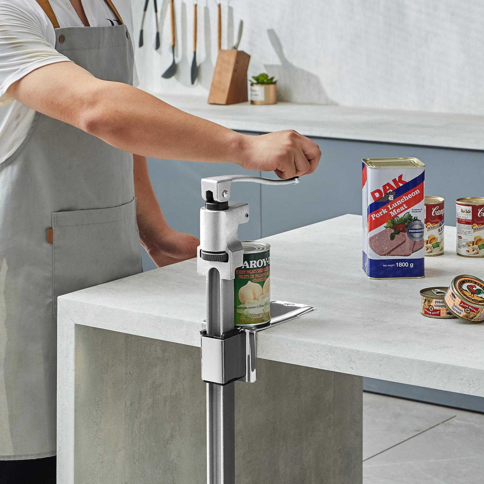 11.8/15.7" Commercial Can Opener Heavy Duty Manual Can Opener SUS Blade ...