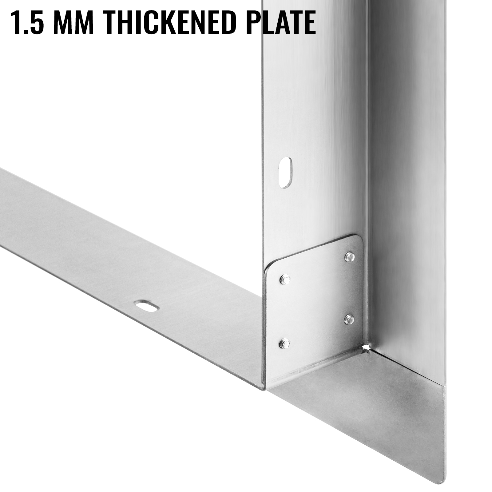 VEVOR Outdoor Finishing Frame Outdoor BBQ Frame 45x15 In for 38" Built ...