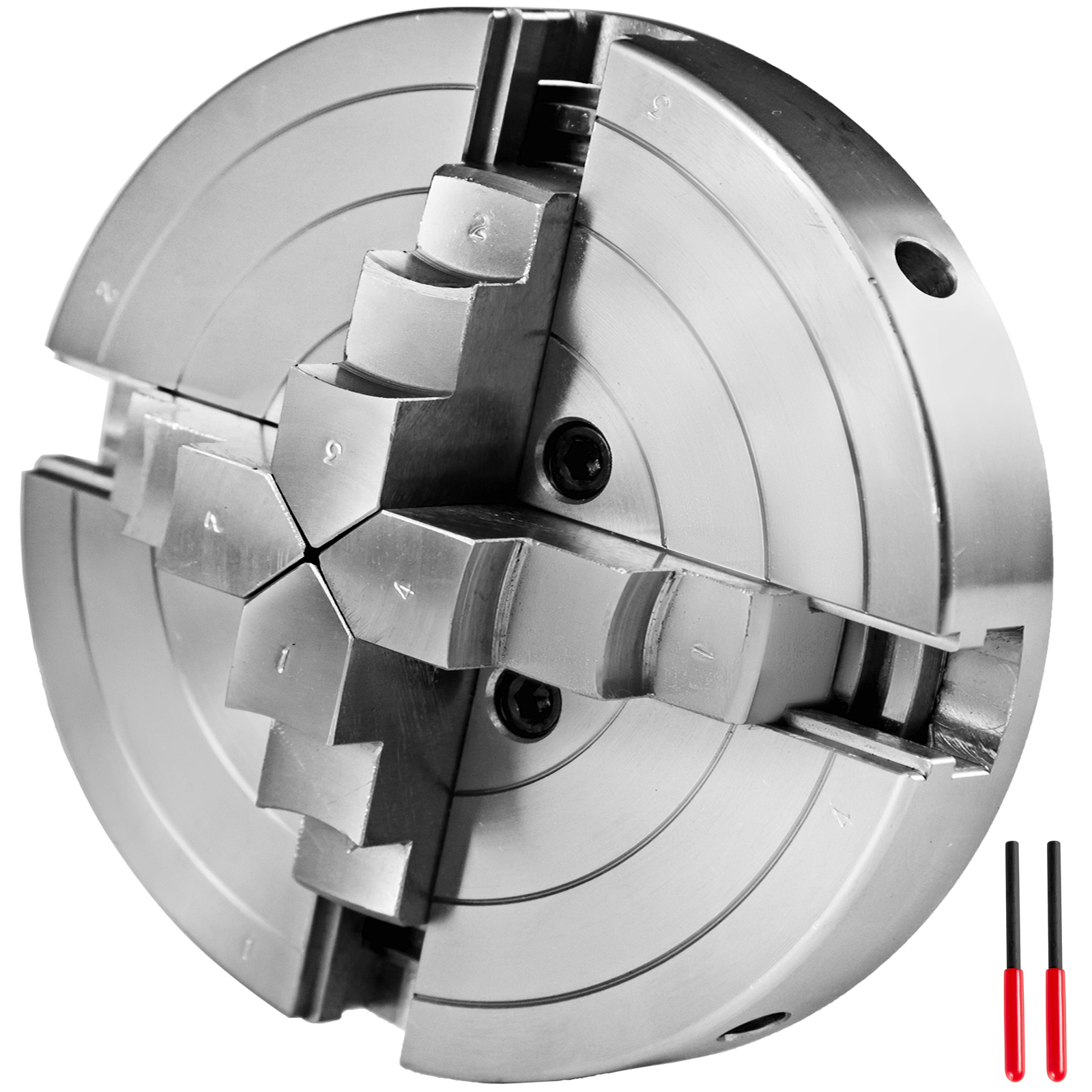 6" Lathe Chuck Self-centering 150mm 4 Jaw for CNC Milling Drilling ...