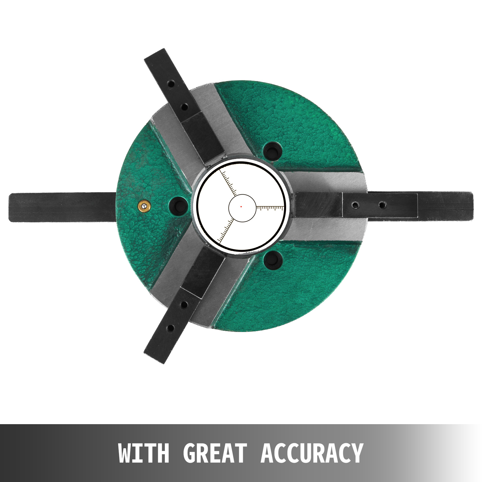 8" 3 Jaw Table Chuck Wp-200 200mm Reversible Milling Cast Iron Self ...