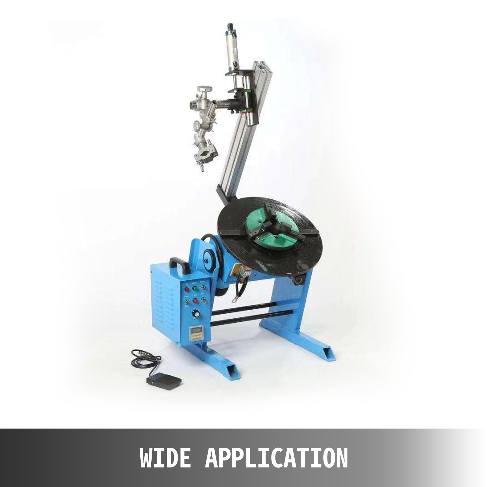 8" 3 Jaw Welding Table Chucks Semi-steel WP-200 200mm Reversible Self ...
