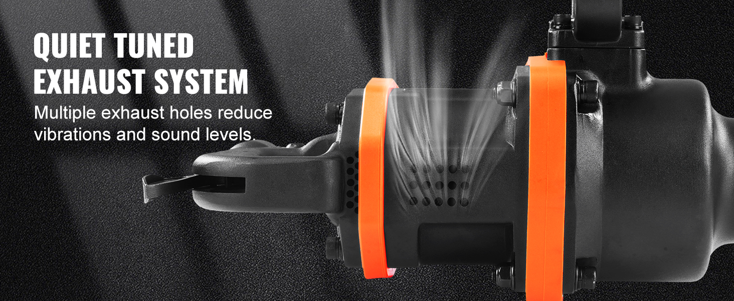 VEVOR Llave de impacto neumática de 1" Pistola de impacto 3160 pies-lbs ...