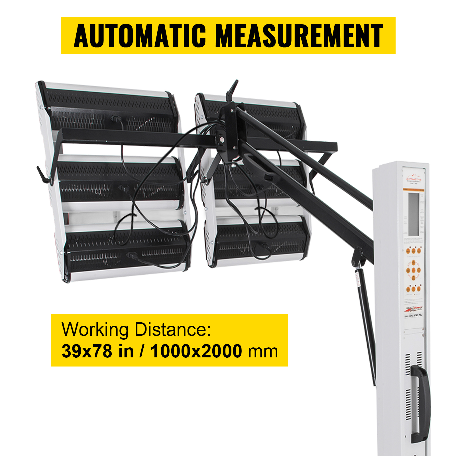 VEVOR 6000W Paint Curing Lamp, Infrared Curing Lamp, 110V Paint Baking ...