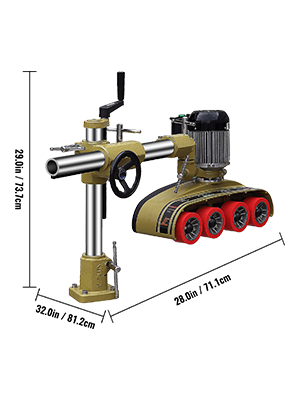 VEVOR Power Feeder Power Stock Feeder 1 HP Table Saw Feeder 4 Rollers 4 ...