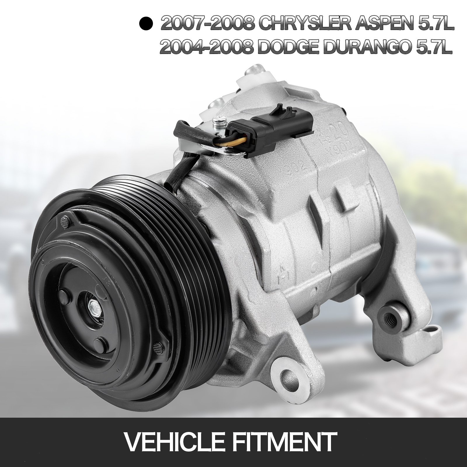 AC Compressor CO 11214C For 2004-2008 Chrysler Aspen 5.7L 2004-2008 ...