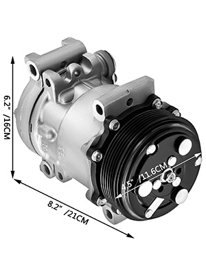 VEVOR Air Conditioner Compressor CO 4261C A/C Compressor for Blazer S10 ...