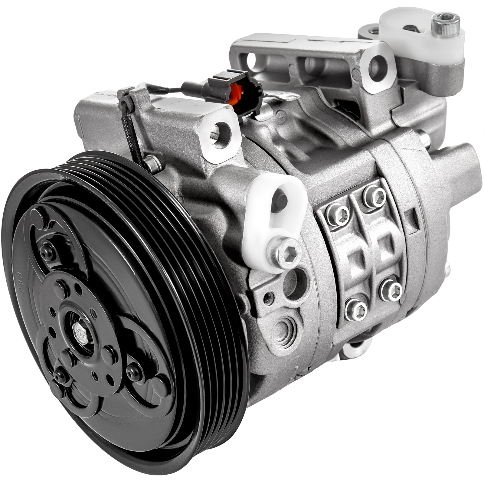 VEVOR A/C Compressor Kit Aluminum AC Compressors w/ Clutch AC ...