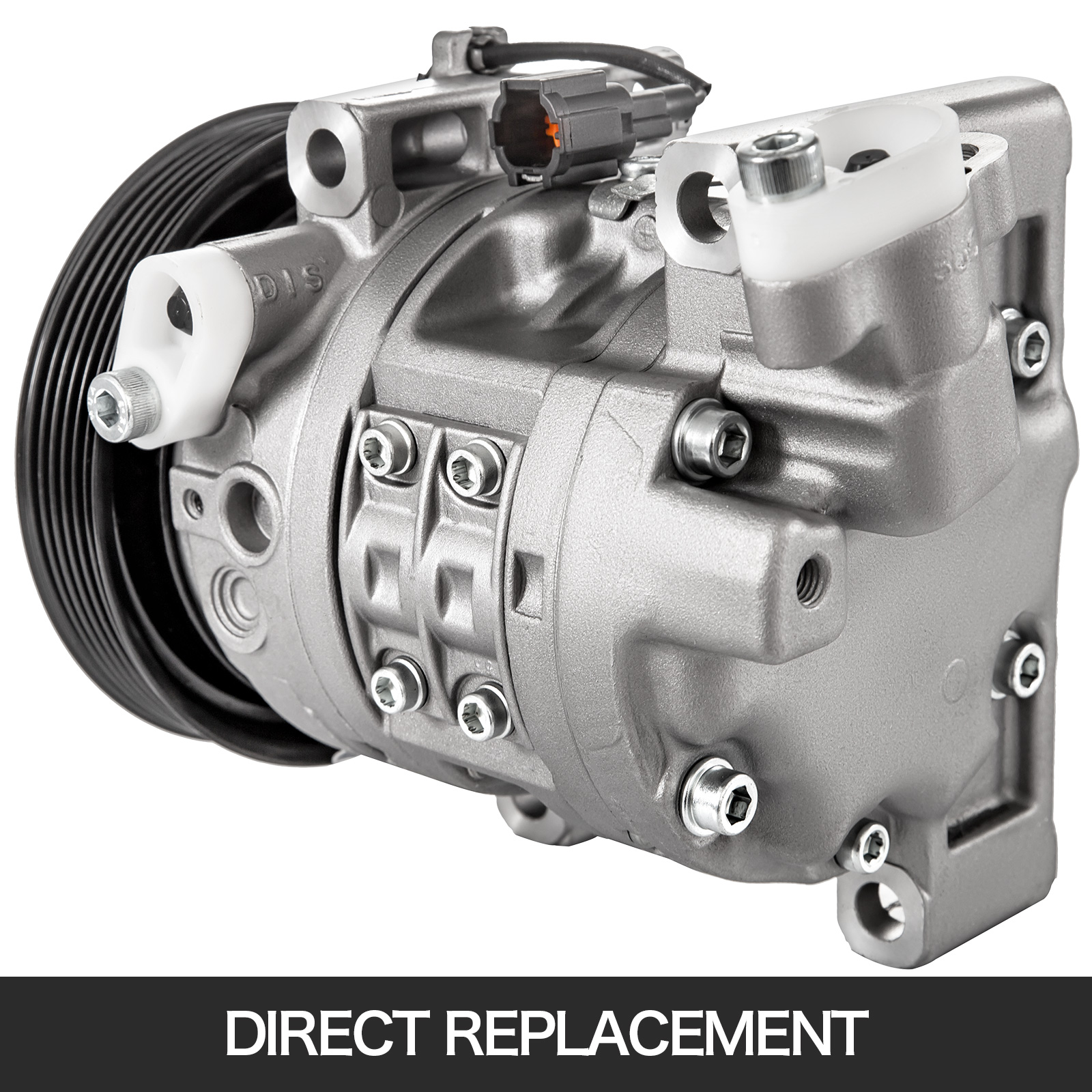 VEVOR A/C Compressor Kit Aluminum AC Compressors w/ Clutch AC ...