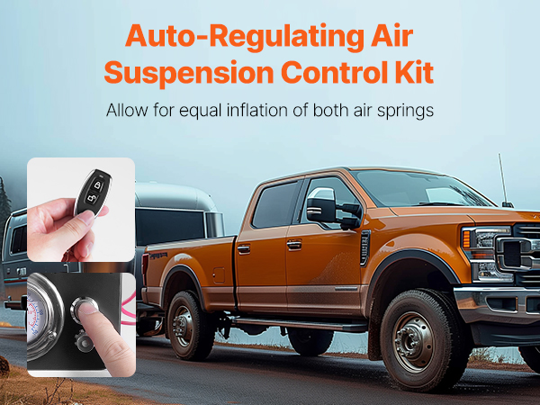 Kit de contrôleur de choc pneumatique VEVOR 100 PSI Système de ...