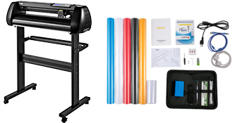 VEVOR Vinyl Cutter Machine Cutting Plotter 28in Bluetooth SignMaster ...