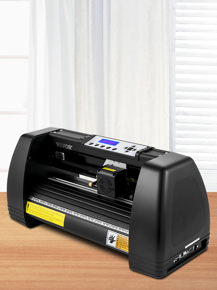 VEVOR 14in Vinyl Cutter Machine Vinyl Plotter LCD Display with SignCut ...