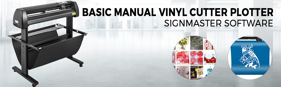 Vinyl Cutter Plotter Cutting 28" Sign Maker Graphics Making Kit Lcd ...