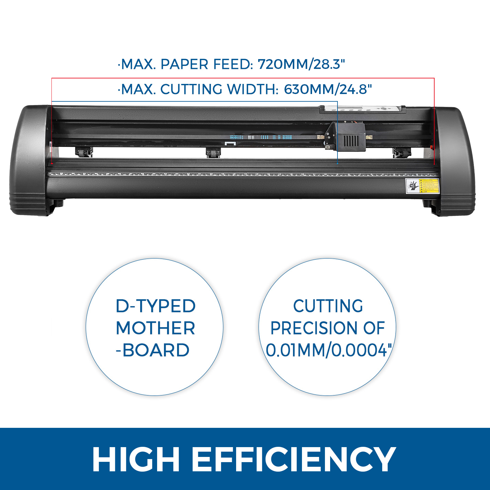 VEVOR Vinyl Cutter 28 inch Vinyl Cutter Machine 720mm Manual Vinyl ...