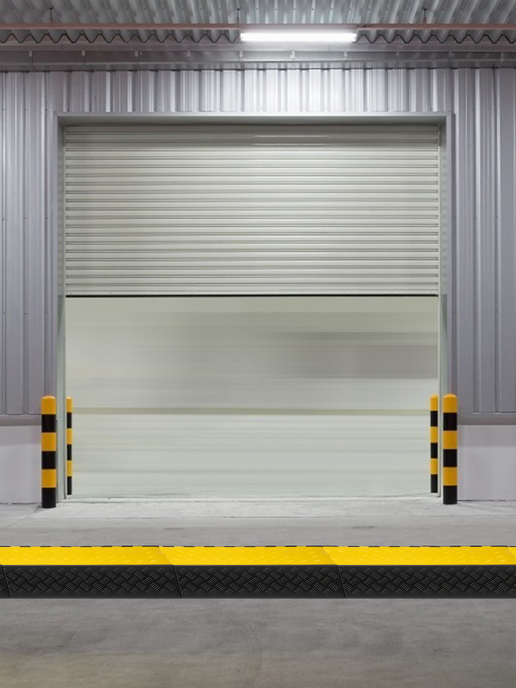 2-channel Cable Protectors Ramps Rubber Cable 66000lbs Axle Capacity ...