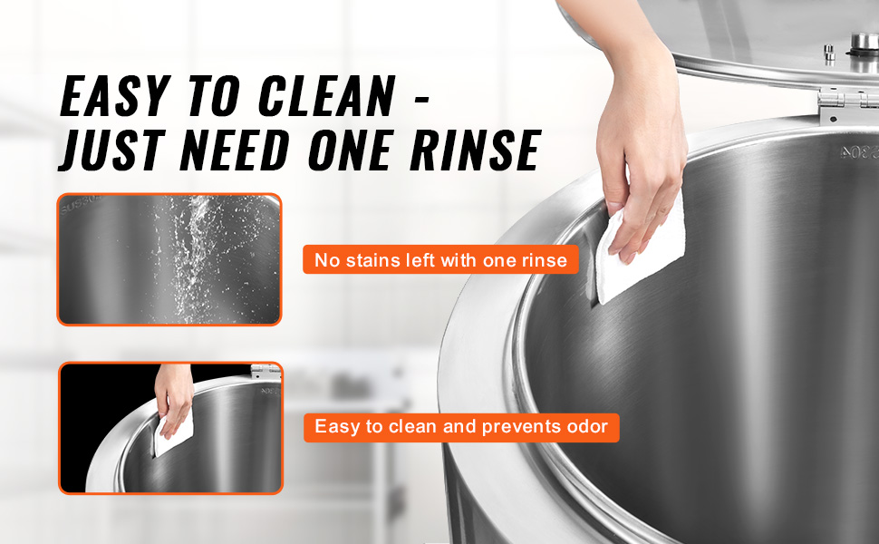 Commercial Milk Pasteurization Machine 150L Pasteurizer for Milk Sterilization | VEVOR US