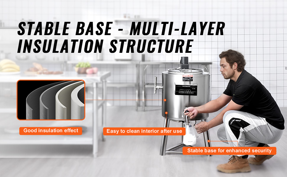 Commercial Milk Pasteurization Machine 30L Pasteurizer for Milk ...