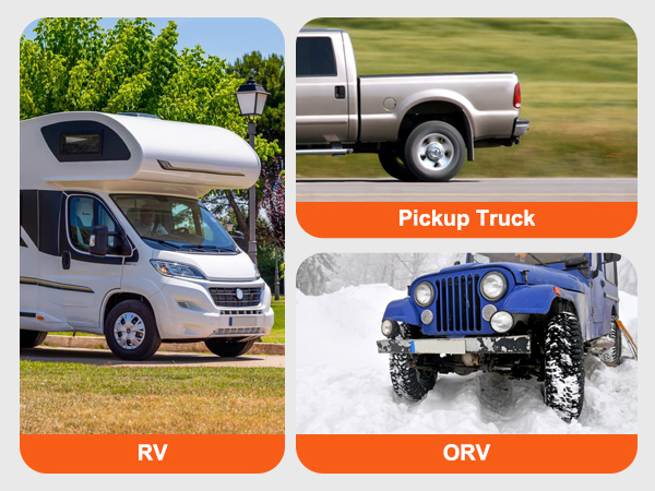 VEVOR Tow Bar, 10000 lbs Towing Capacity with Ropes, Powder-Coating ...