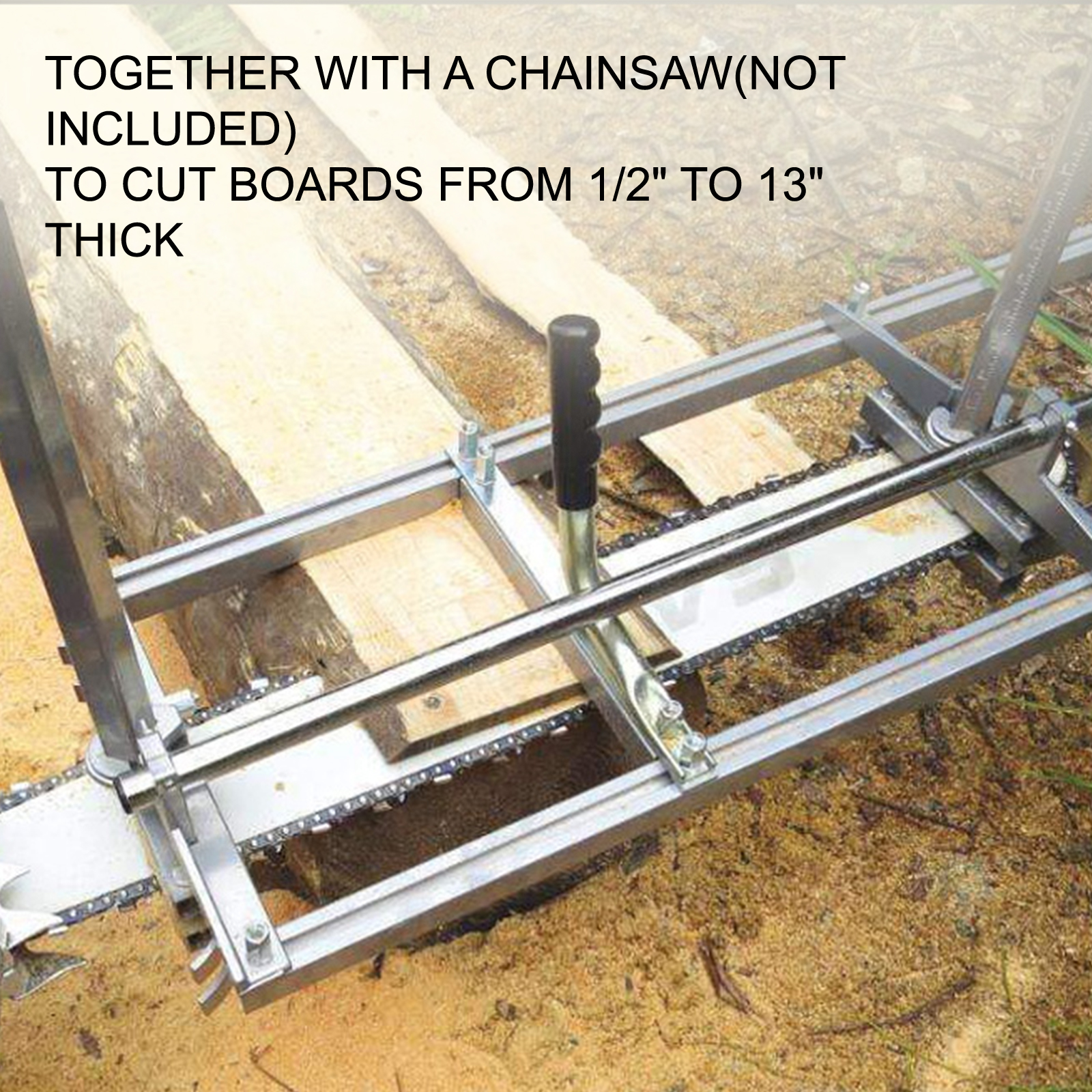 Chainsaw Rail Mill Guide System 5ft 1.5m Used With The Saw Mill Durable ...