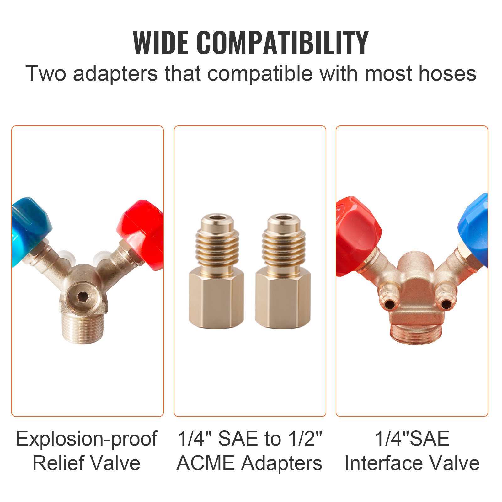 VEVOR Refrigerant Recovery Reclaim 30lb Cylinder Tank 400 PSI Liquid ...