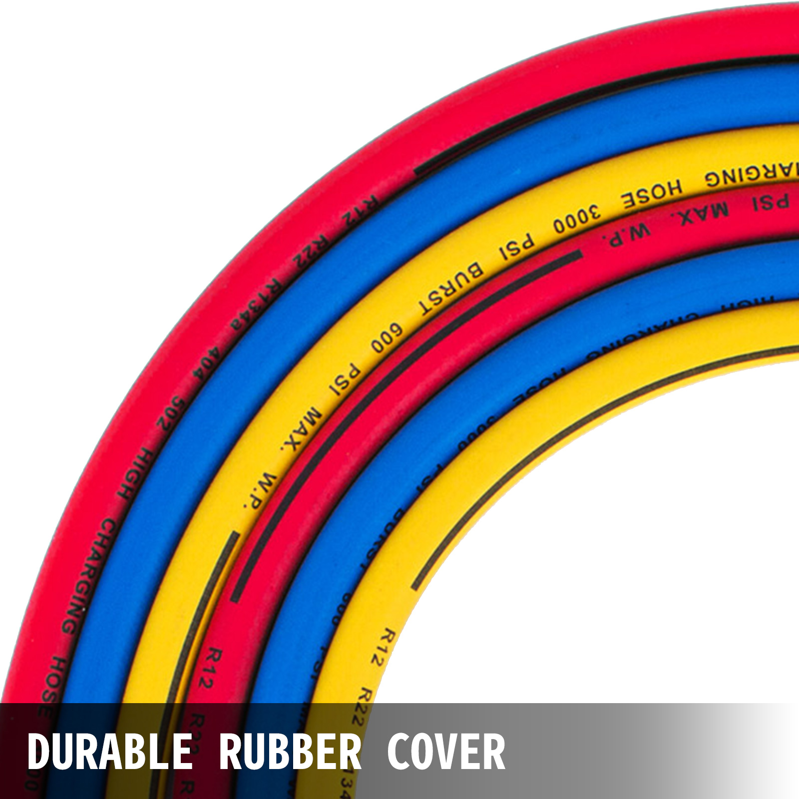 29985 60" 3 pak compact ball valve plus II™ 1/4" hose | VEVOR US