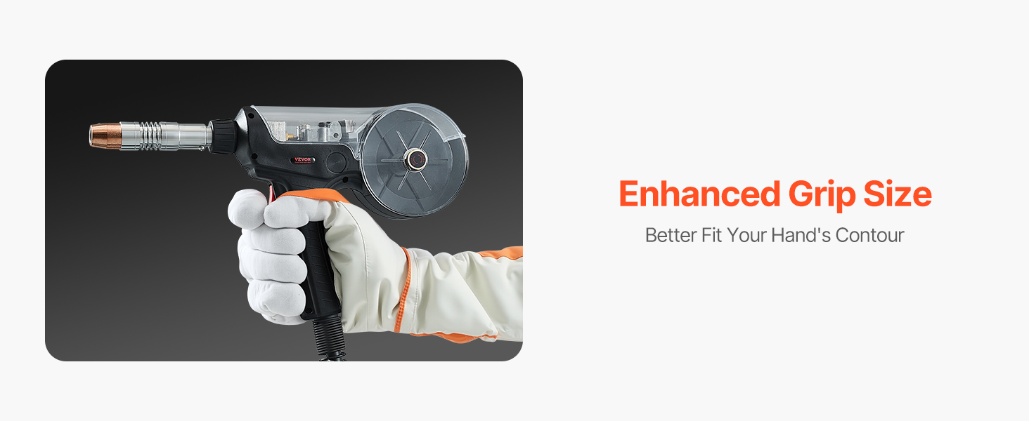 200Amp Spool Gun with 20FT Cable Compatible with Hobart lronMan 240 Mig ...