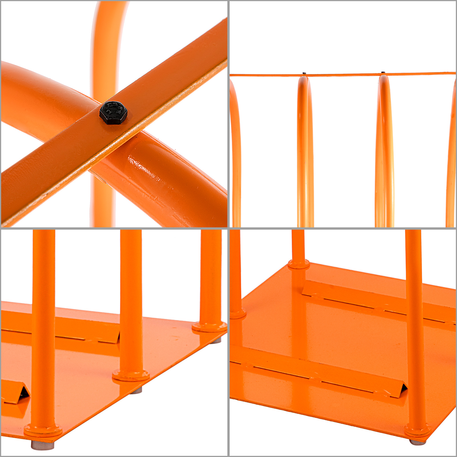 VEVOR Tire Inflation Cage 3-Bar Tire Cage, Portable Tire Cage, Heavy ...