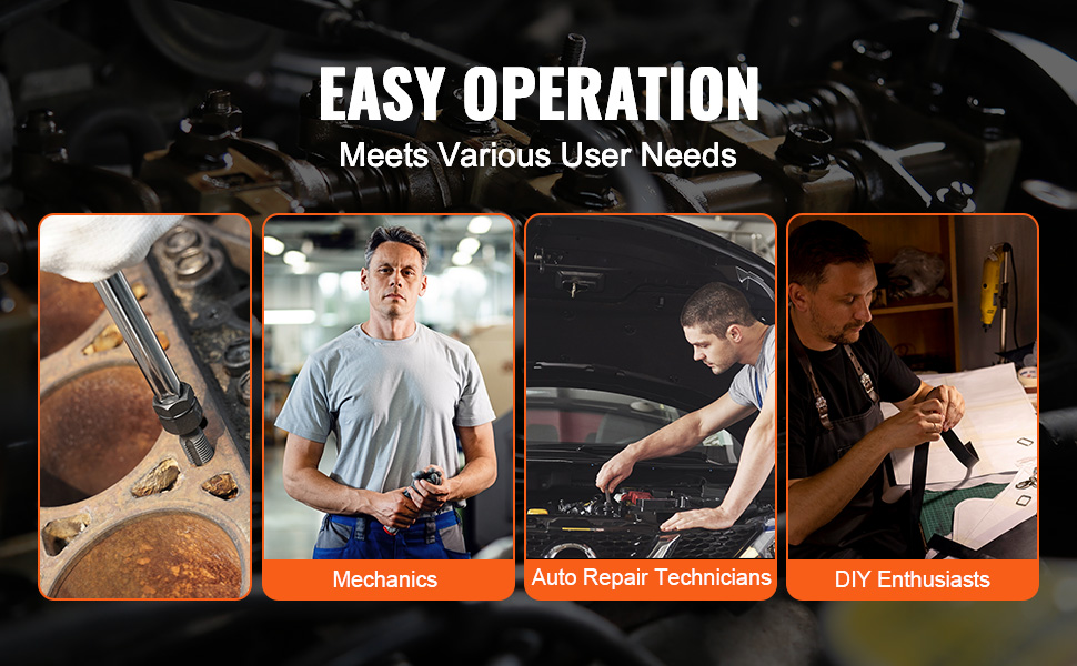 VEVOR 7PCS Thread Chaser Set Metric Thread Restorer Tool Automotive ...