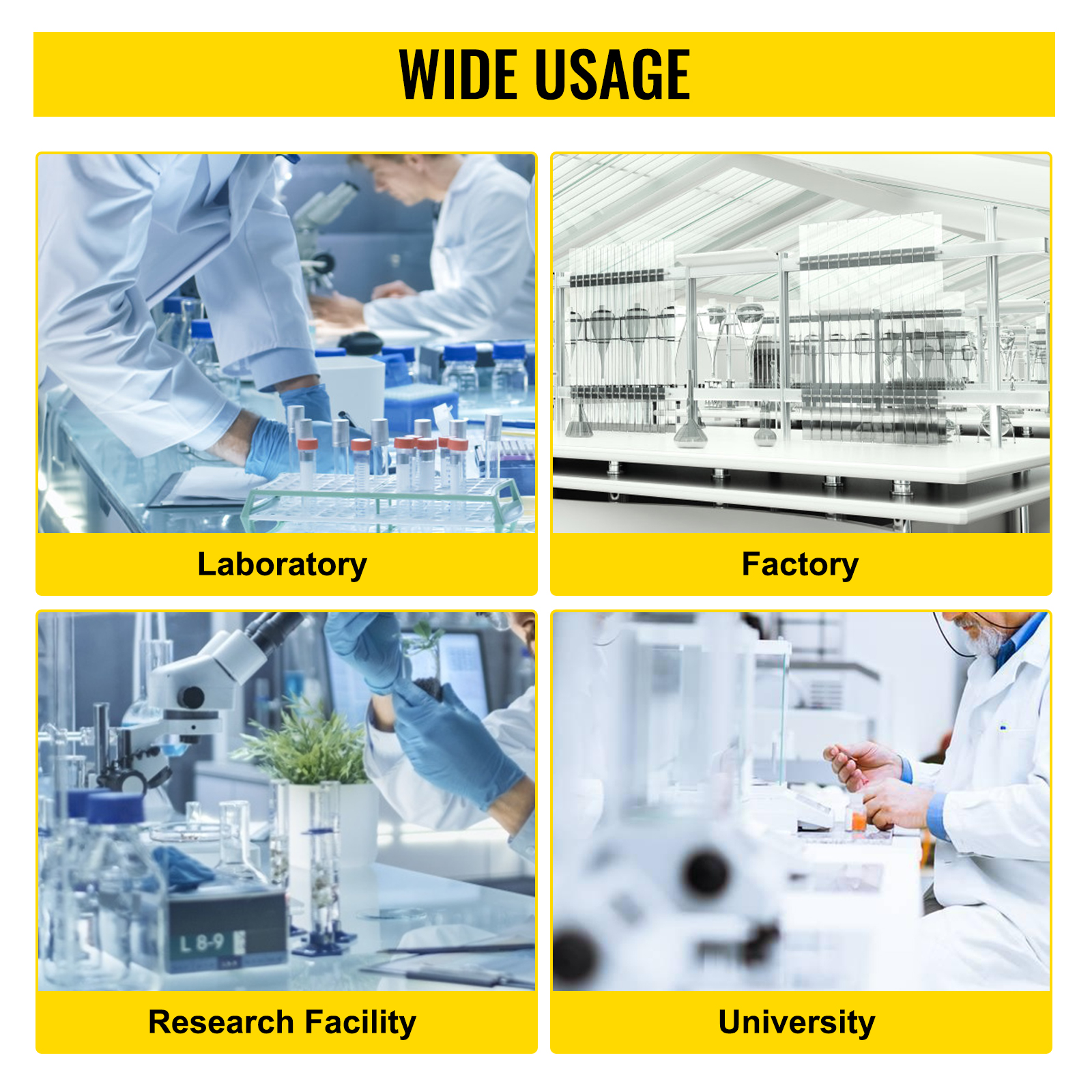 VEVOR Centrifuge, 500-5000RPM Variable Speed Lab Centrifuge Machine, Max. 3074xg RCF Digital ...