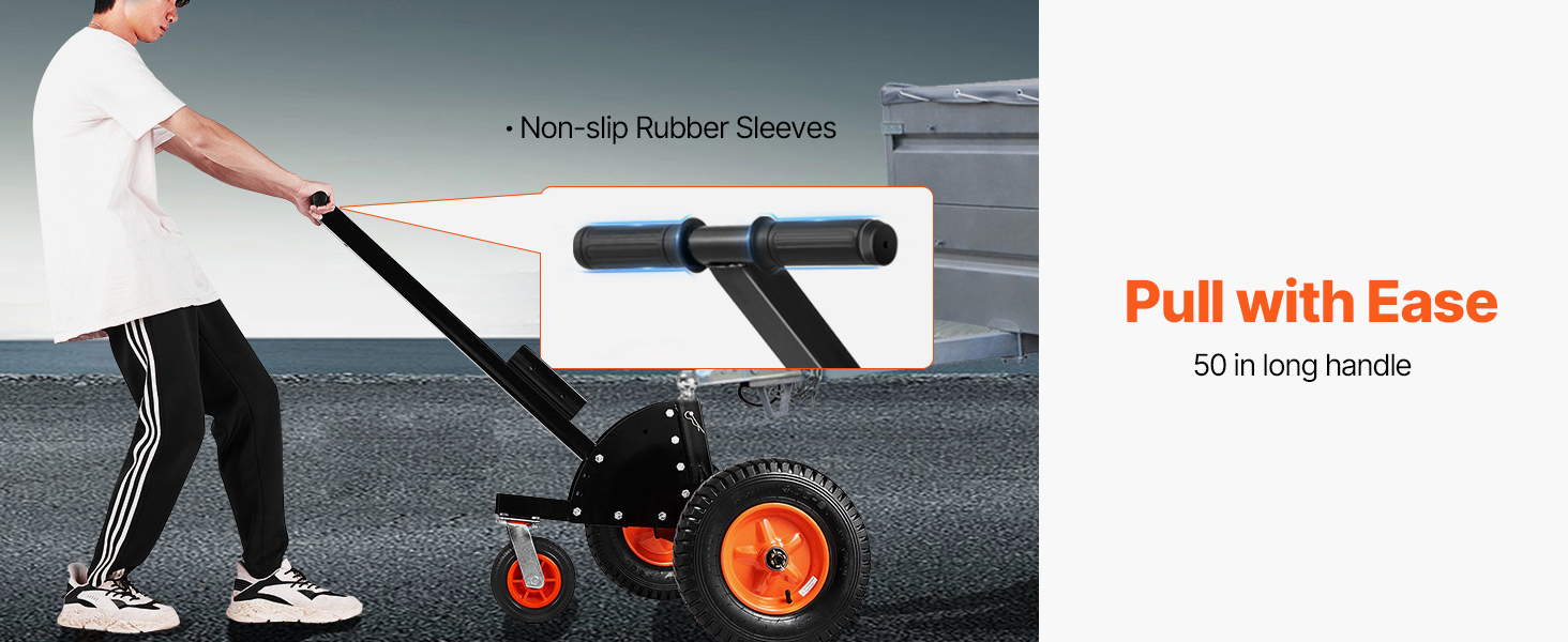 VEVOR Trailer Dolly, 1500lbs Tongue Weight Capacity, 2 in 1 Trailer ...