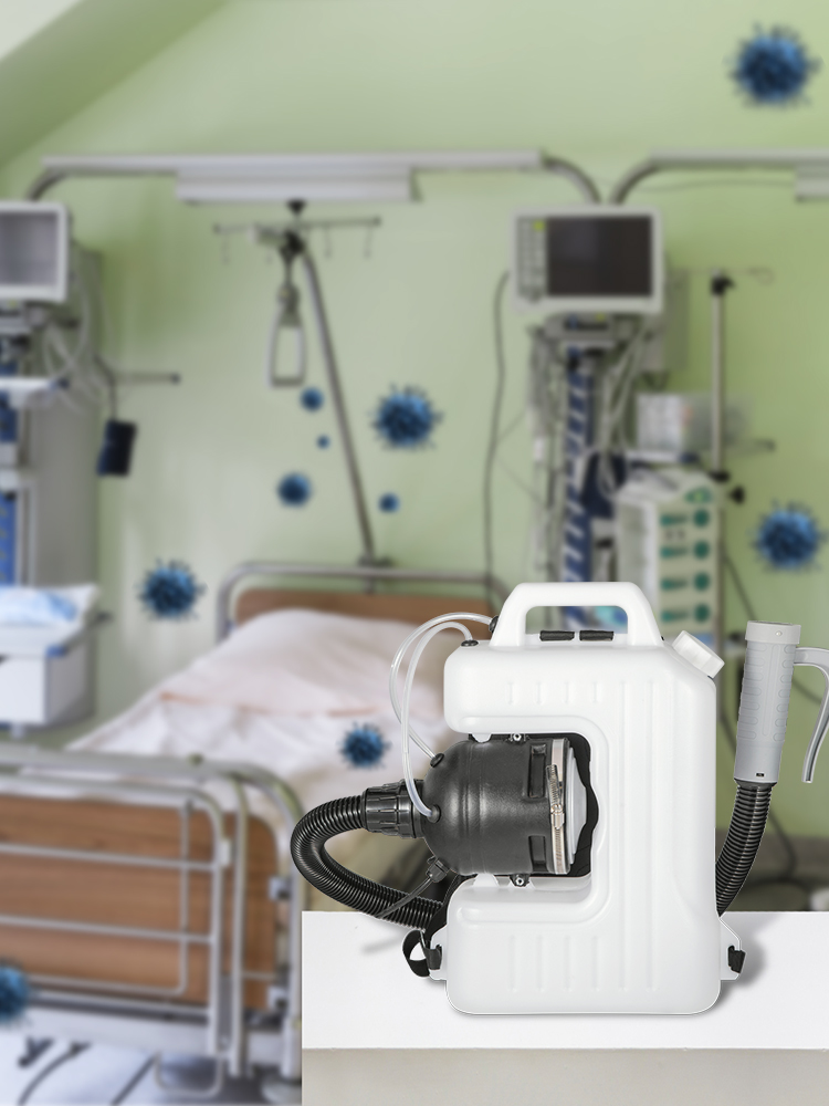 VEVOR Electric Fogger Machine 2.6GAL Backpack Sprayer 1200W Backpack ...