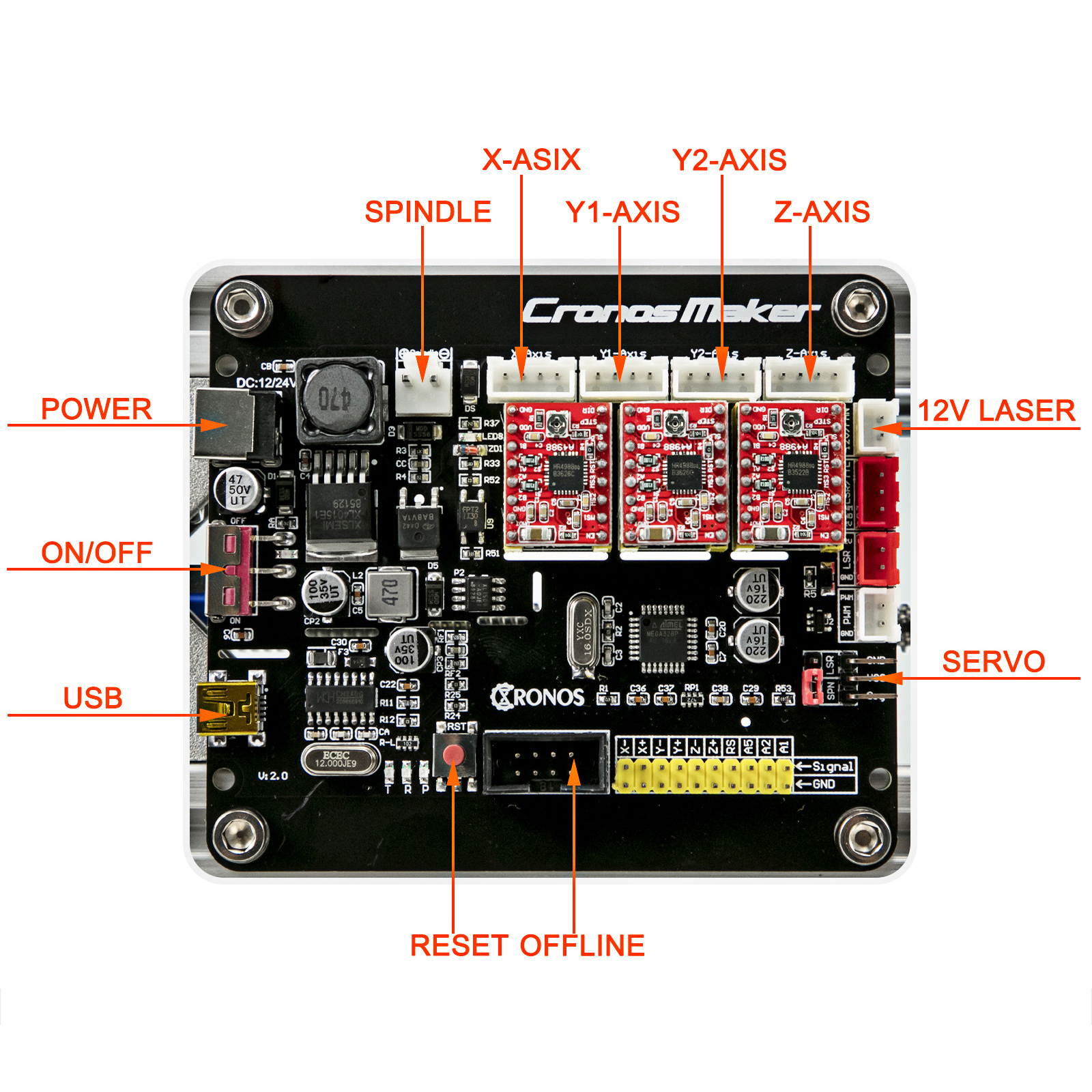 VEVOR CNC 3020 300x200x40mm Working Area CNC Machine 10000r/min ...