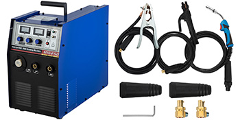 Soldadura Mig-250 Máquina De Soldador Inversor Con Electrodo 3en1 Gas Protector | VEVOR ES