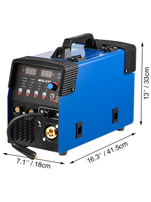 Vevor Mig Welder Welding Machine 270a Flux Core 3 In 1 Mma/mig/lift Tig Welder | VEVOR EU