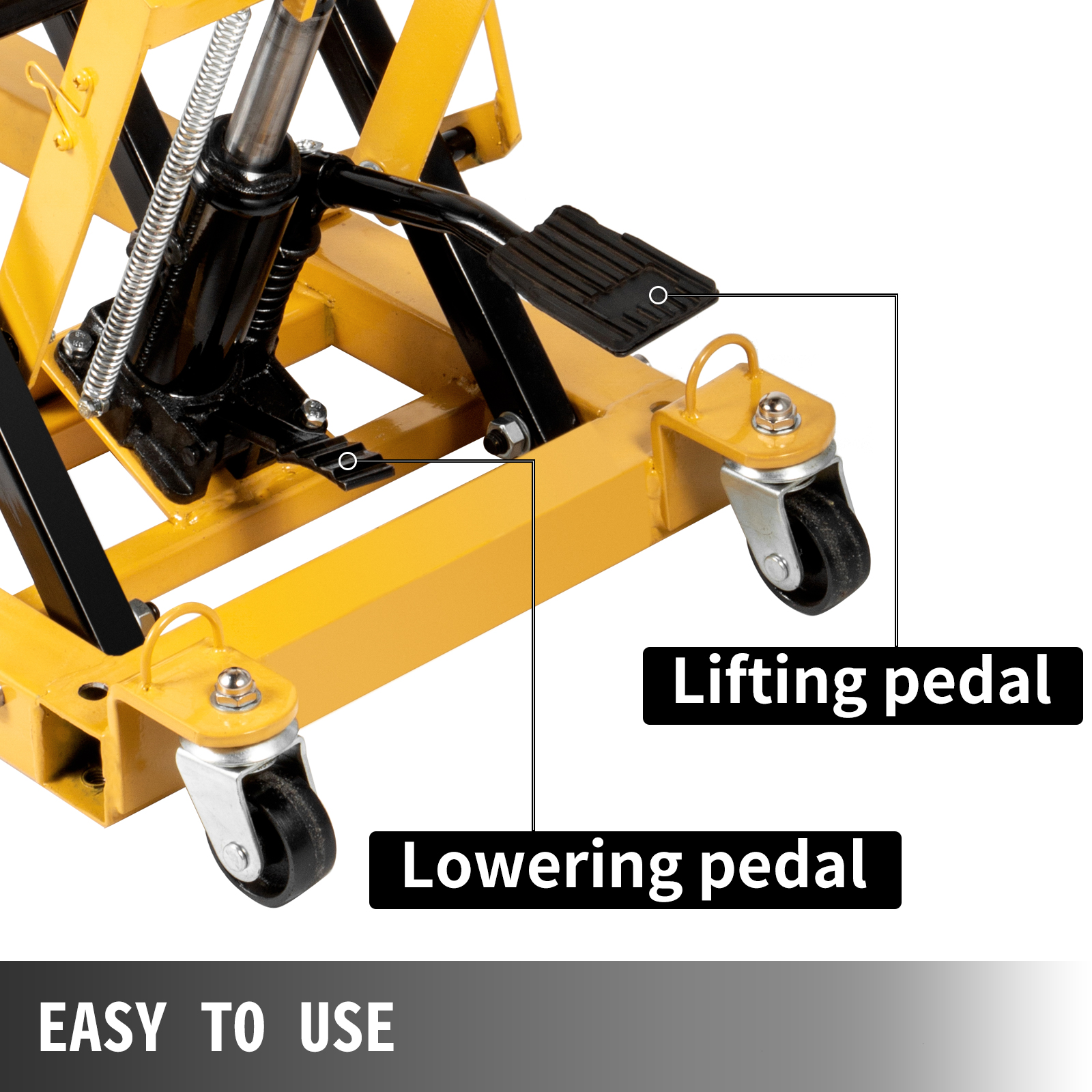 1500lbs Hydraulic Motorcycle Jack Lift Dirt Street Bike Atv Quad Hoist ...