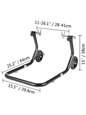 Vevor Motorradständer 350 Kg Hinter Heckständer Hinterradständer ...