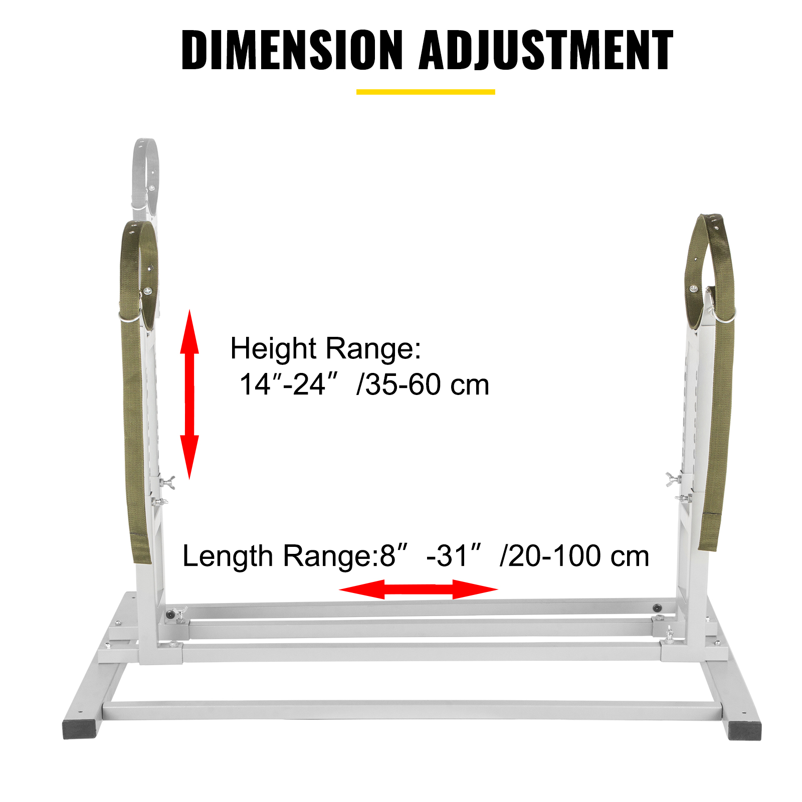 Vevor Dog Breeding Stand Pet Grooming Large Adjustable Metal Pets ...