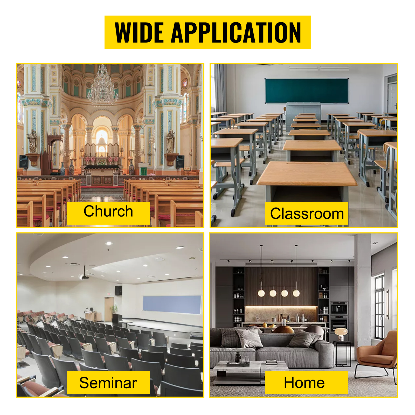 VEVOR Table Top Lectern Wooden Tabletop Podium w/ Shelf for Churches ...