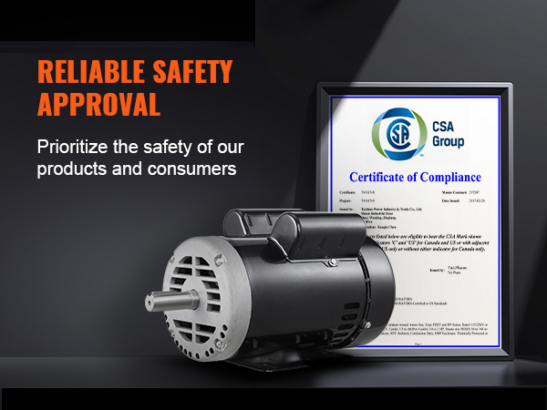 5HP Air Compressor Electric Motor 230V 25A 3450RPM 56Hz Frame CW/CCW ...