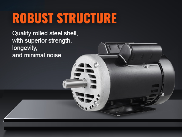 5HP Air Compressor Electric Motor 230V 25A 3450RPM 56Hz Frame CW/CCW ...