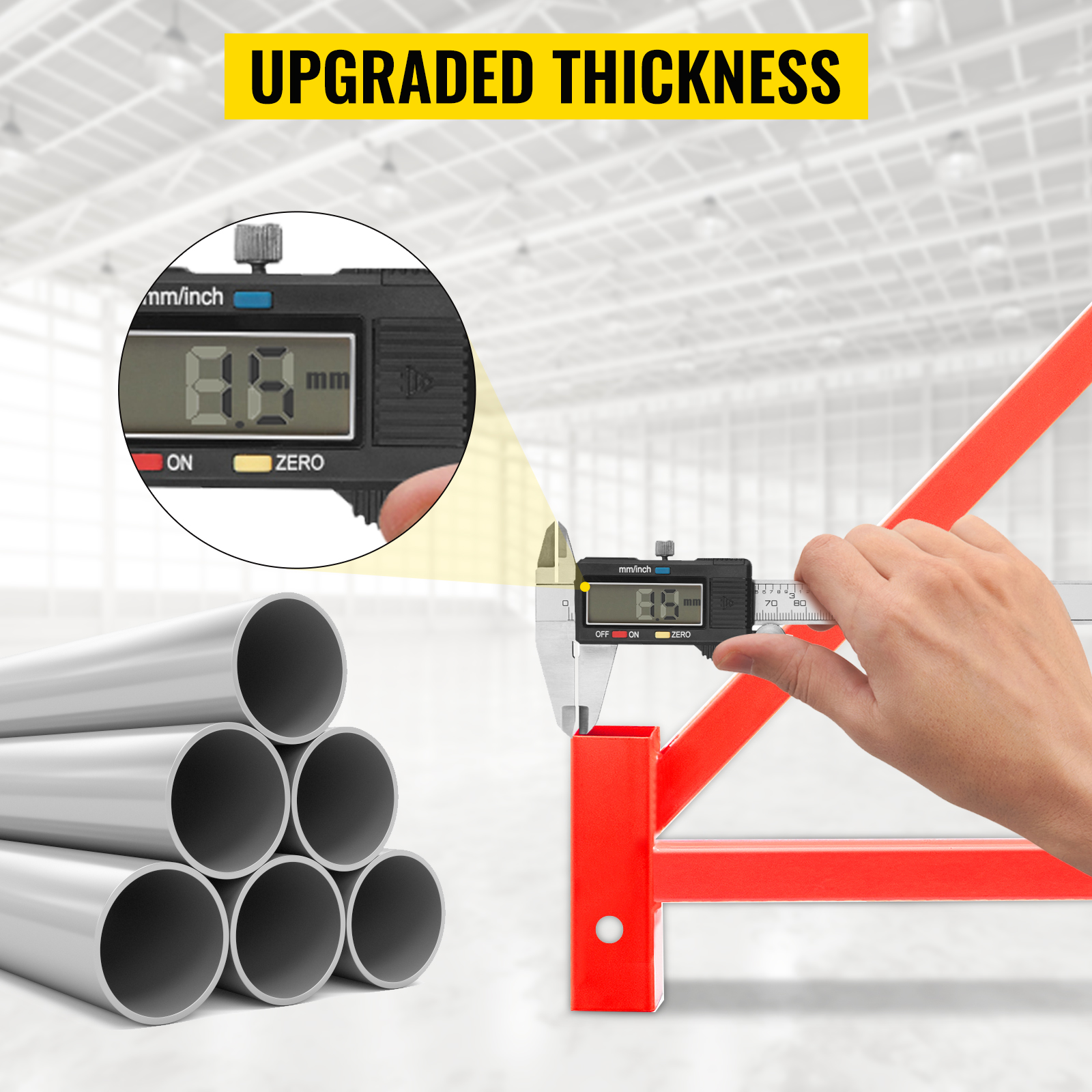 VEVOR Scaffold Outrigger, 18" x 18" x 24" Scaffolding Outriggers, 4 ...